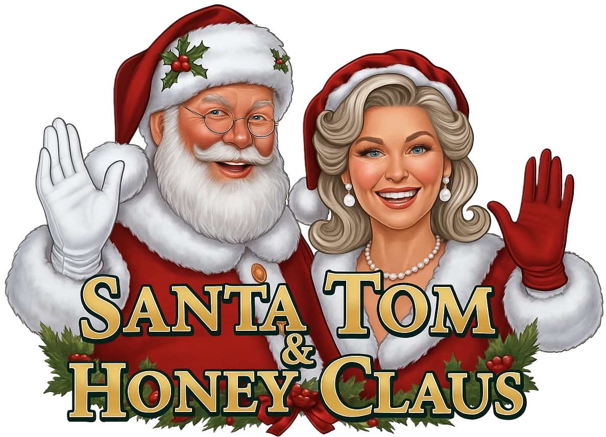 Santa Tom & Honey Claus – As seen on the Polar Express™ Train Ride At ...
